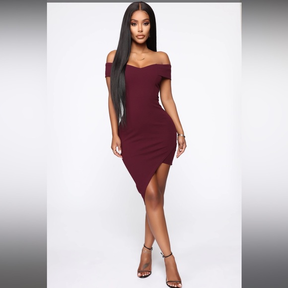 Fashion Nova | Dresses | Fashion Nova Do Or Die Plum Dress | Poshmark
